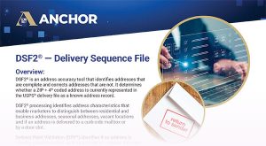 DSF2 Processing | USPS Delivery Sequence | Anchor Computer